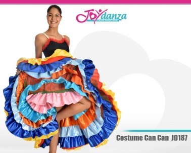 Can Can Costume - Modern dance and musical dress- joydanza.it
